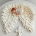Baby on Wings Little Angel Cake Topper Baby Shower Baptism Girl Topper ...