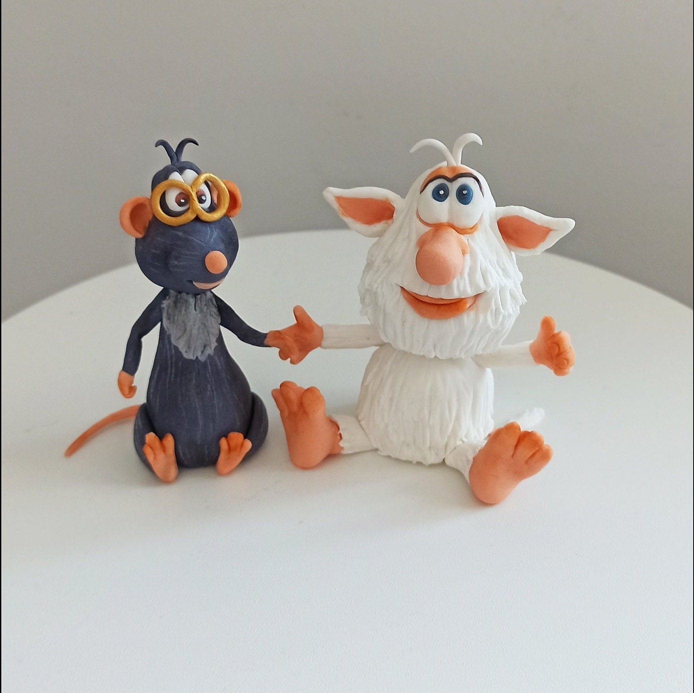 Booba Cake Topper Lula Mouse Personalized Name Figure Booba - Etsy UK