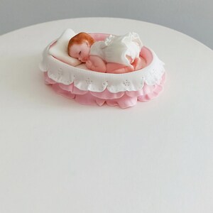 Arch of Pink Flowers Cake Topper Christening Topper Girl Cake | Etsy