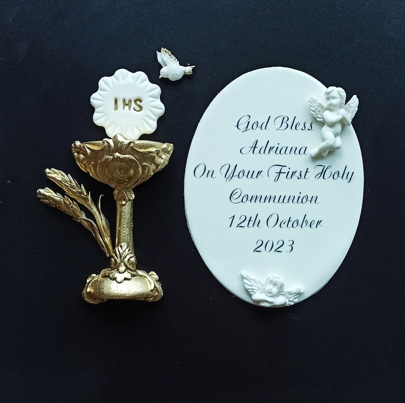 First Holy Communion Cake Decoration Cake Topper Baptism Party First ...