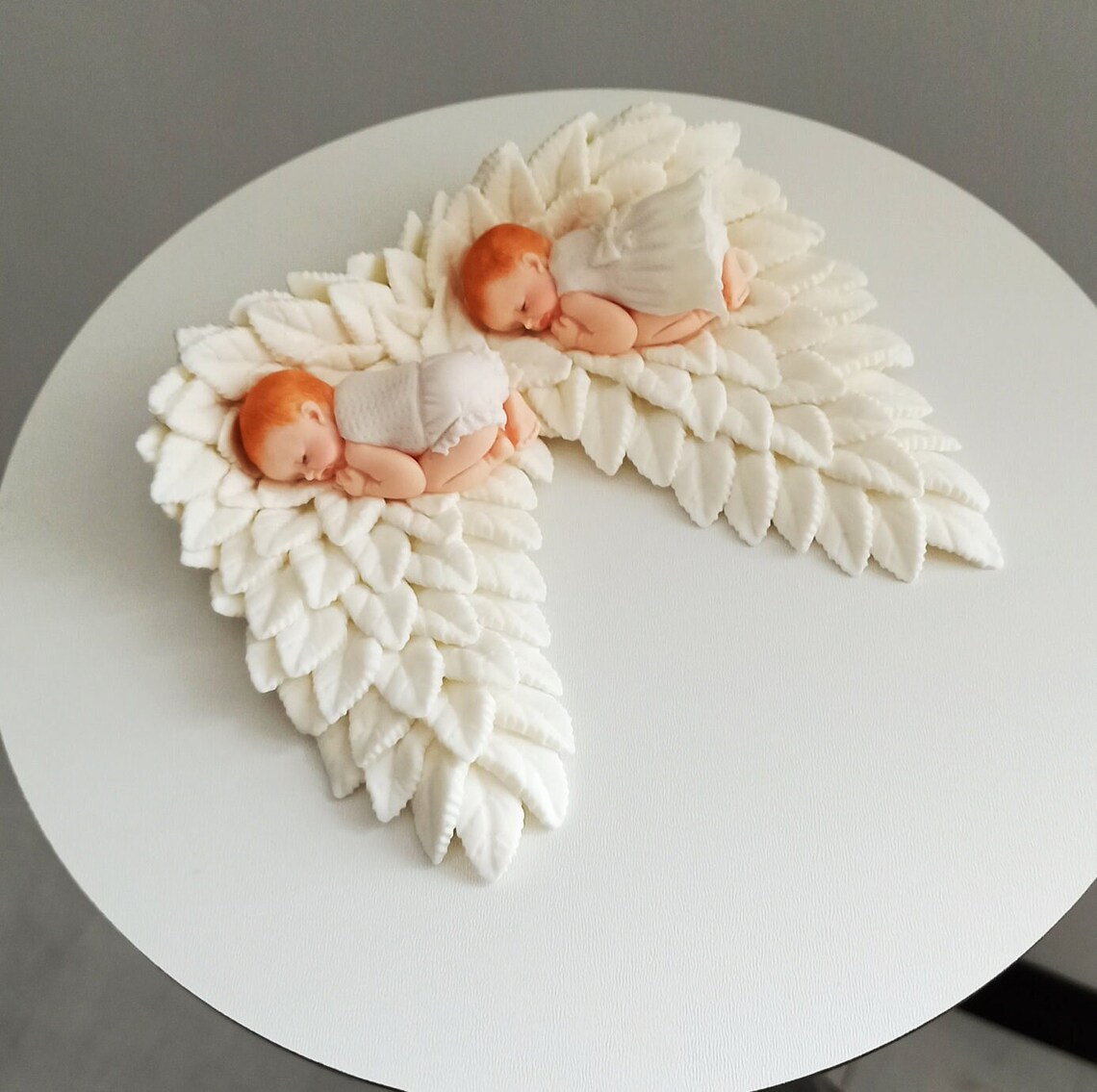 Baby on Wings Little Angel Cake Topper Baby Shower Baptism - Etsy