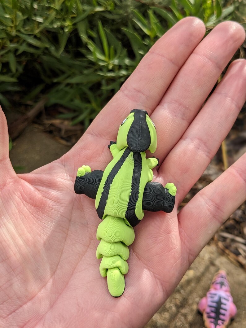 Parasaur Dinosaur - 3D Printed Articulated Flexi Fidget Toy - Etsy