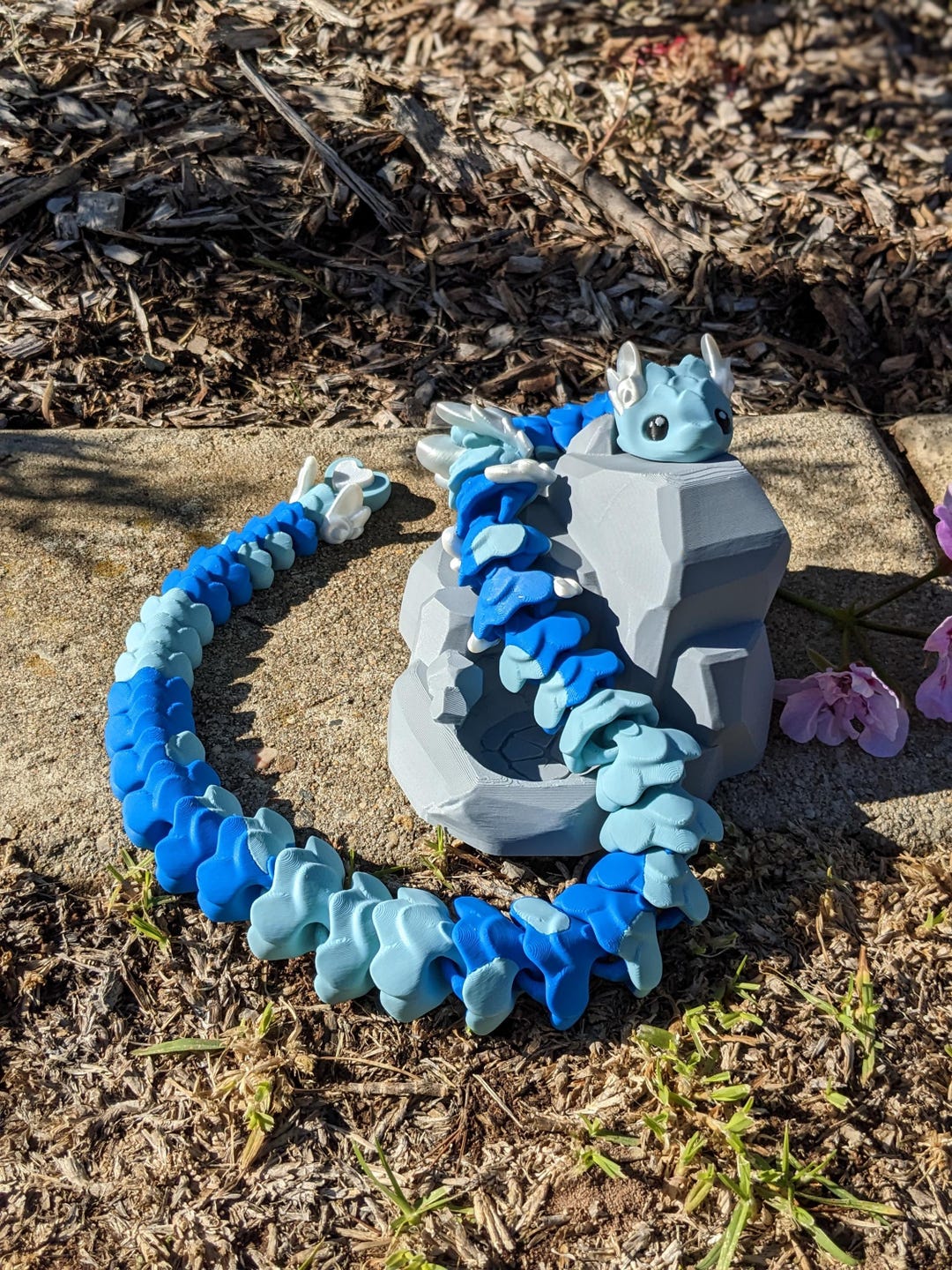 Large Cupid Snake - 3D Printed Articulated Flexi Fidget Toy - Etsy