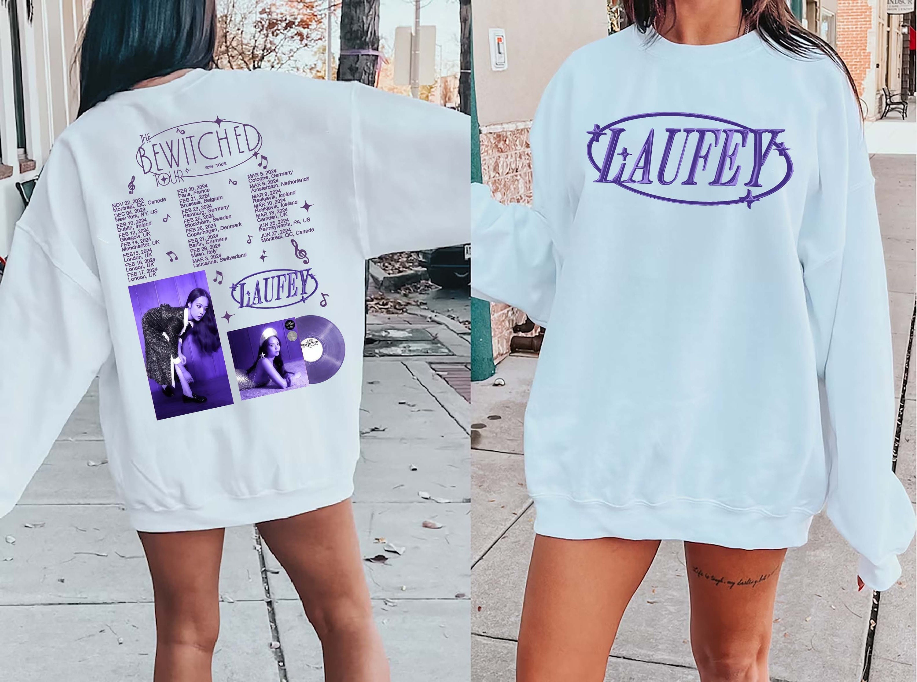 Laufey Tour 2024 PNG, Laufey the Bewitched Tour Png, Laufey Fan Gift ...