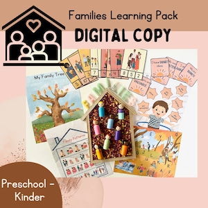 Families Learning Pack, Sensory Play, Back to School, Family Unit Plan ...