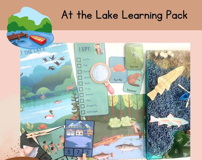 Forest Friends Preschool Learning Pack, Alphabet Activities, Montessori ...