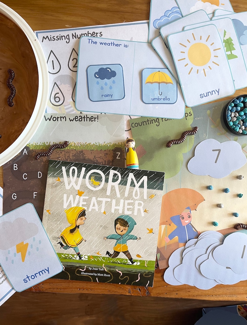 Book Play Companion, Spring Preschool Activities, Spring Play ...