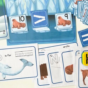 Arctic Animals Learning Pack, Winter Preschool Activities, Homeschool ...