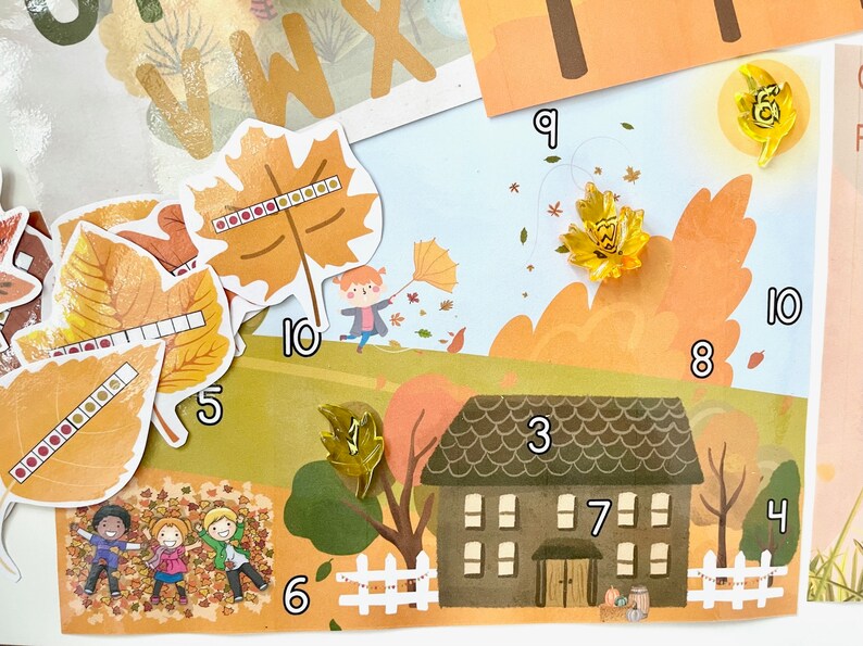 Leaves and Trees Learning Pack, Homeschool Printables, Sensory Play ...