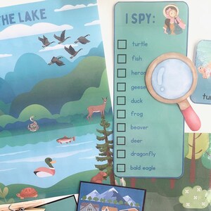 Lake Learning Pack, Preschool Activities, Pond Unit, Montessori ...