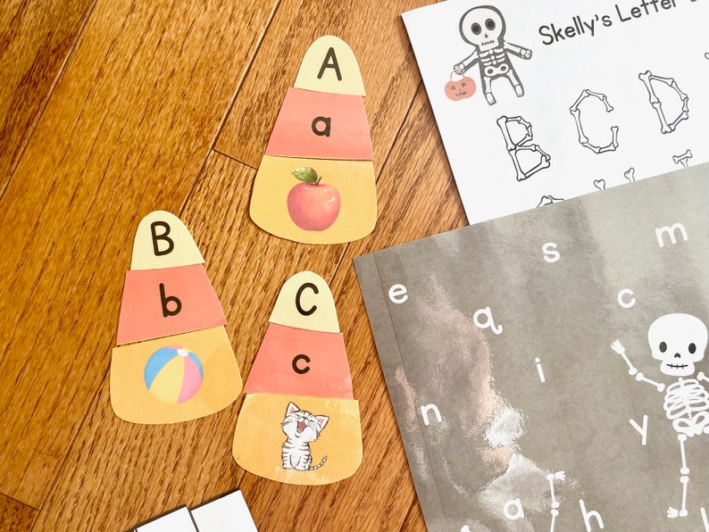 Halloween Learning Pack, Homeschool Printables, Sensory Play, Fall ...