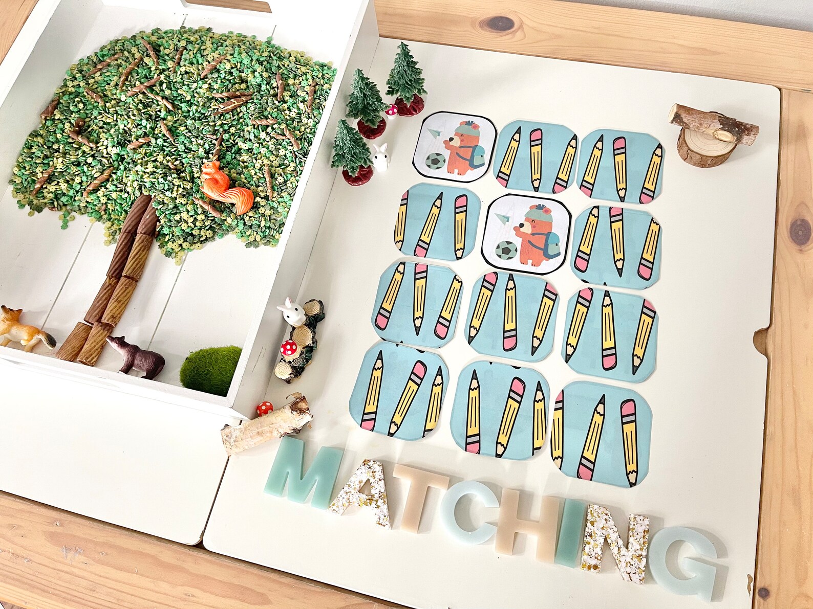 Animals Preschool Learning Pack, Preschool Theme Pack, Homeschool ...