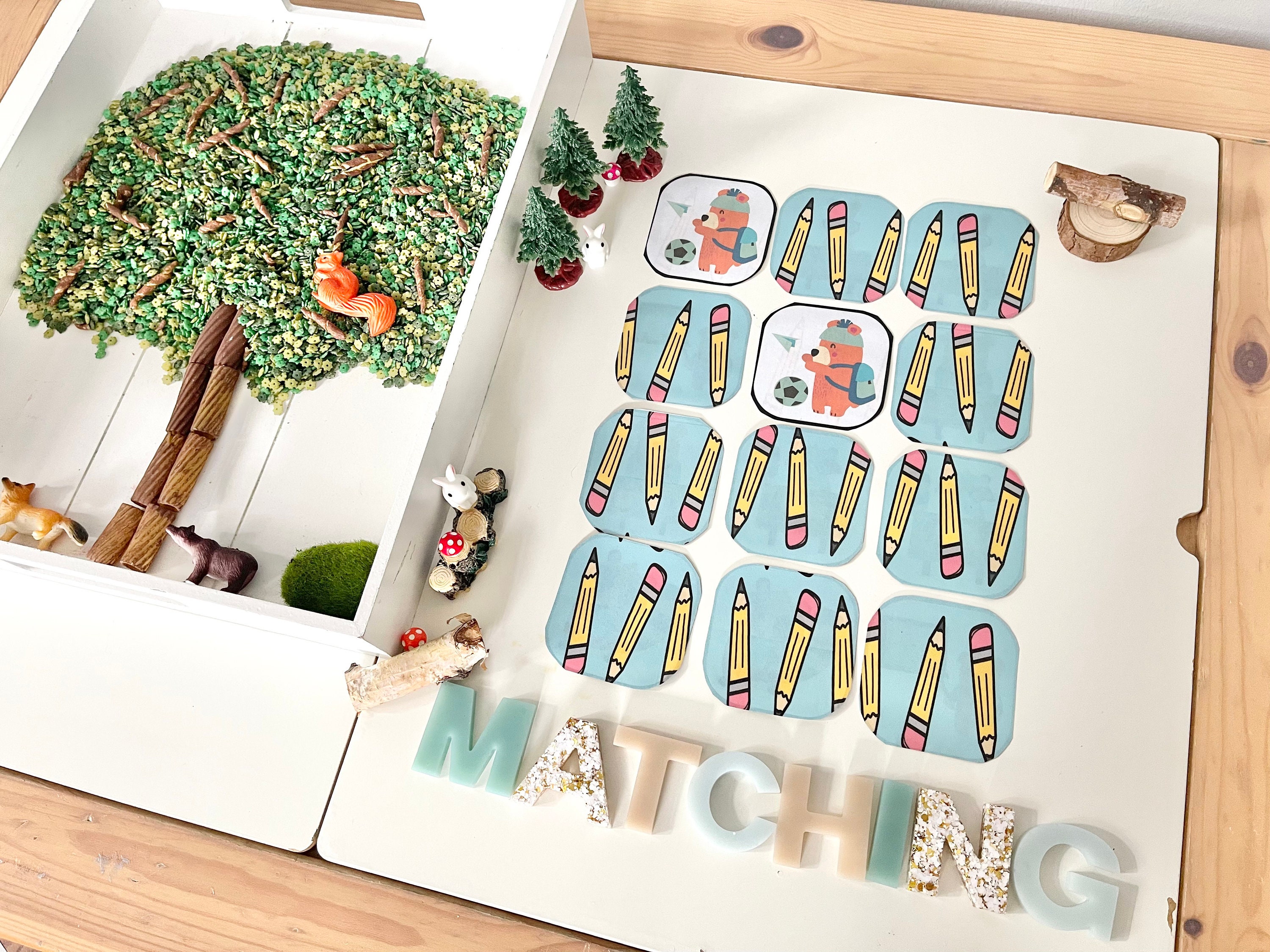 Animals Preschool Learning Pack, Preschool Theme Pack, Homeschool ...