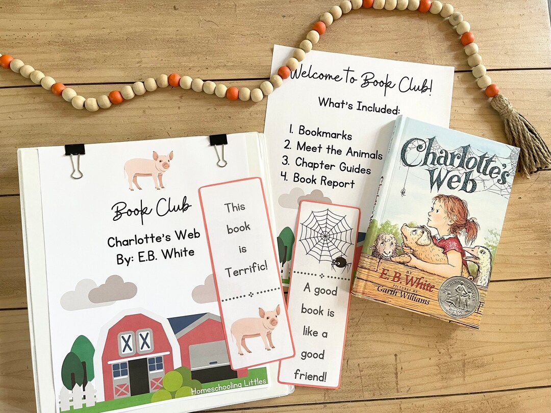 Charlotte's Web Book Study. Literature Study, Homeschool Book Study ...