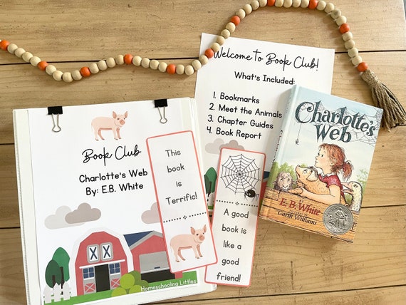 Charlotte's Web Book Study. Literature Study Homeschool - Etsy