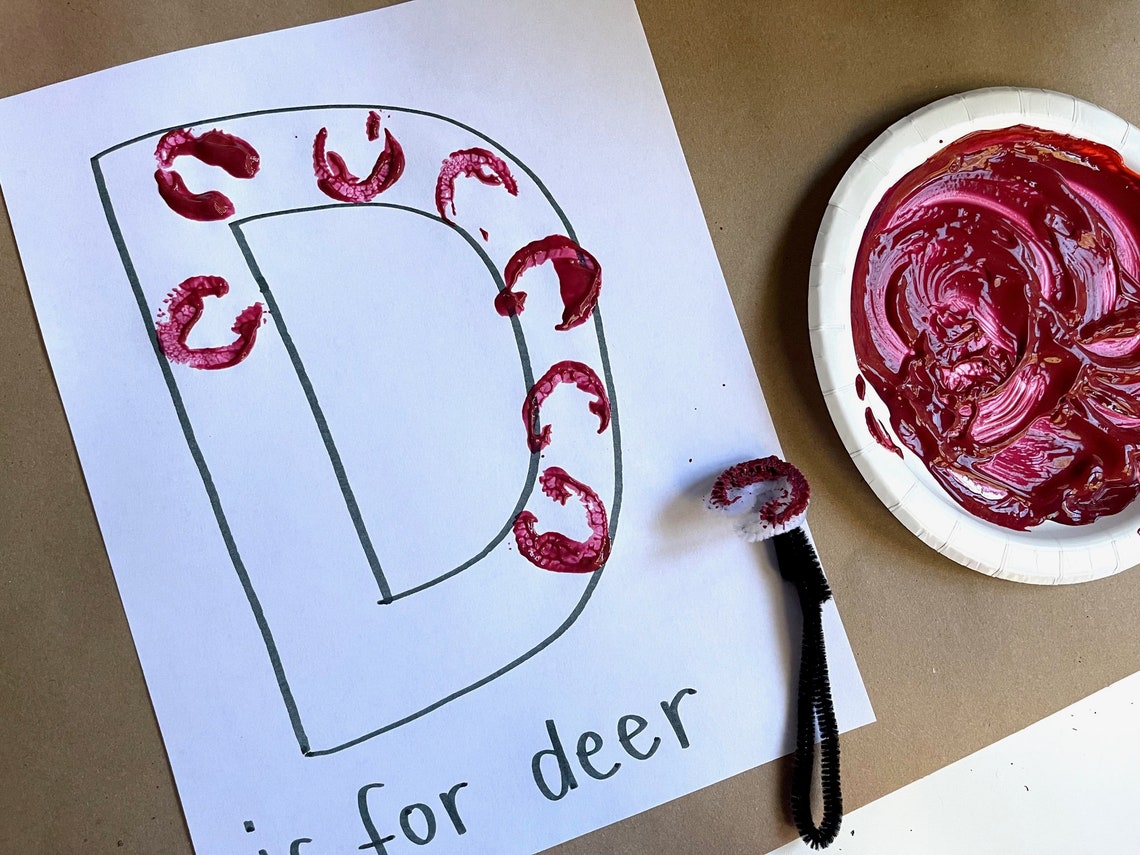 Forest Friends Preschool Learning Pack Alphabet Activities - Etsy