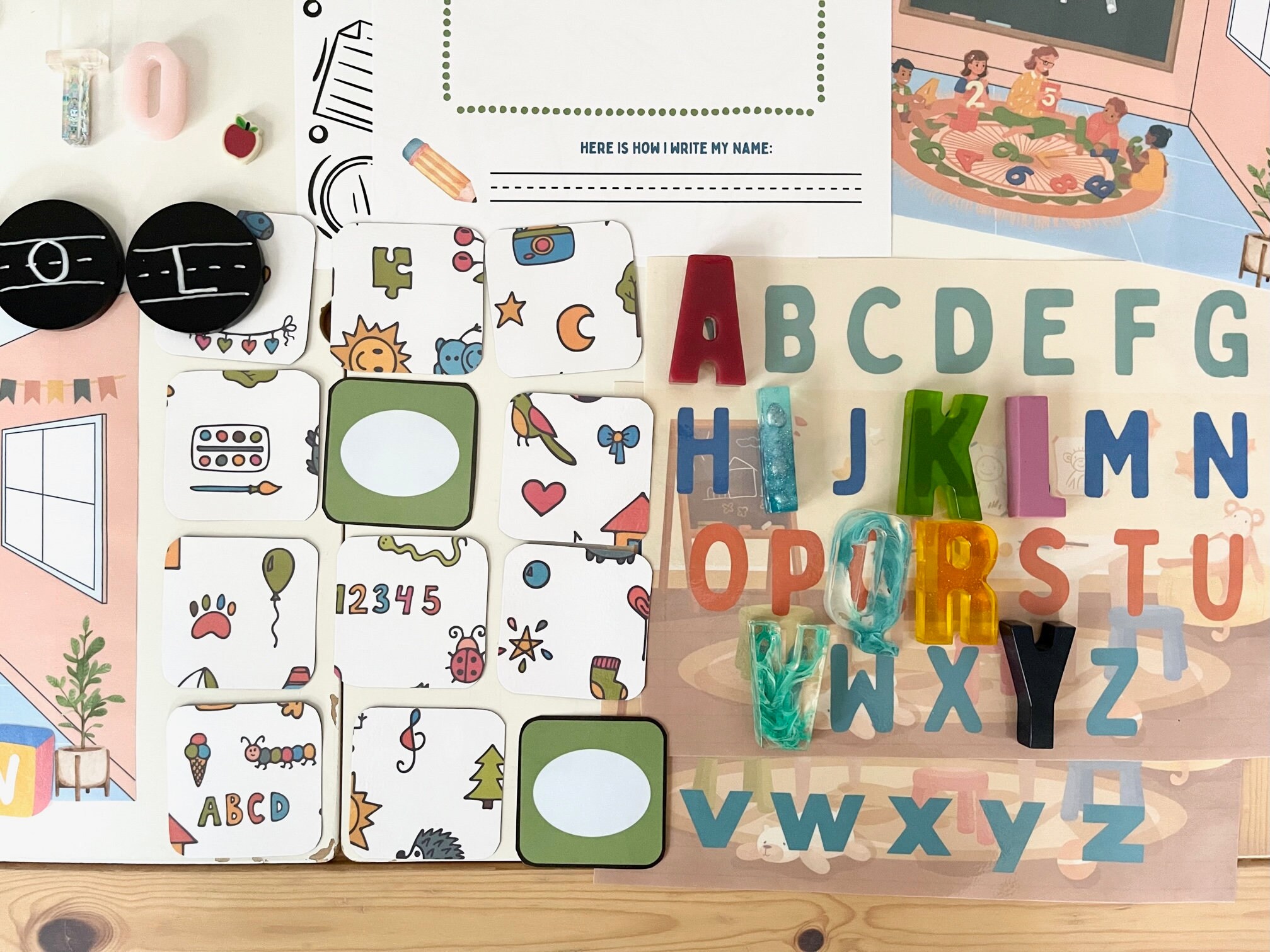 Back to School Learning Pack, Homeschool Printables, Sensory Play ...