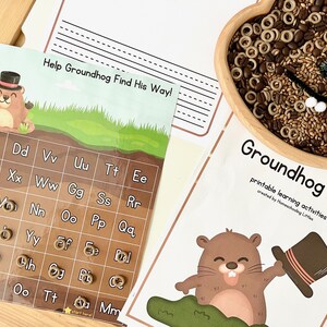 Groundhog Day Learning Pack, Preschool Activities, Homeschool Unit ...