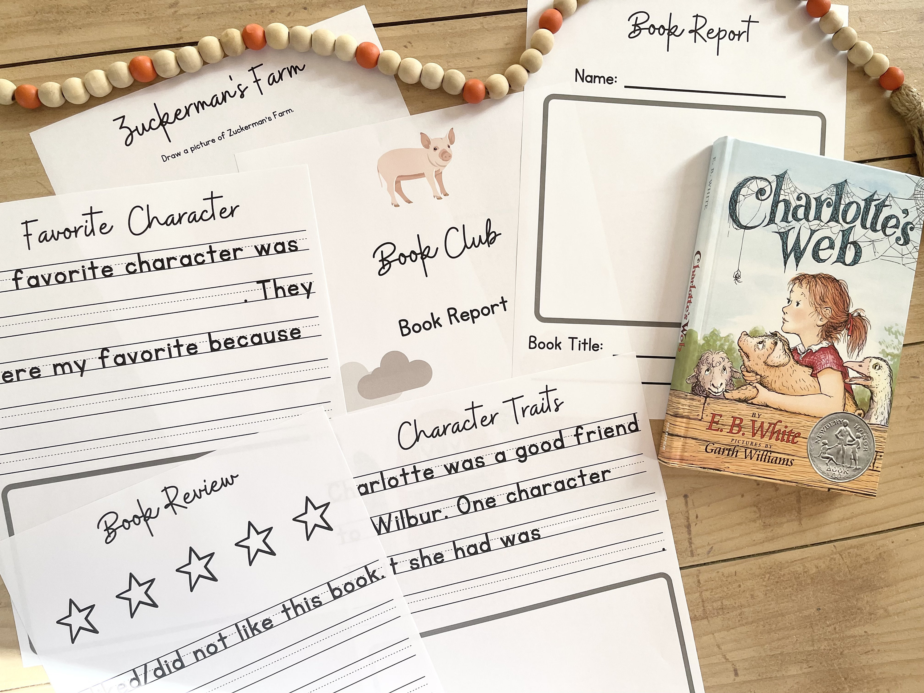 Charlotte's Web Book Study. Literature Study, Homeschool Book Study ...