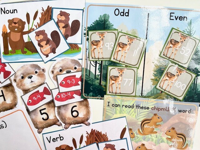 Spring Babies EARLY ELEMENTARY Learning Pack, Spring Homeschool ...