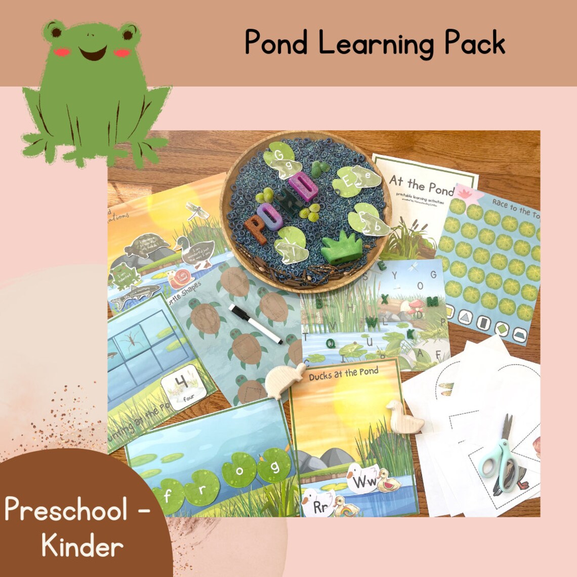 Homeschool Learning Bundle Preschool Printables Montessori - Etsy