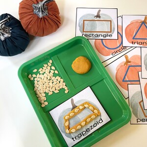 Pumpkin Preschool Learning Pack, Alphabet Activities, Montessori ...