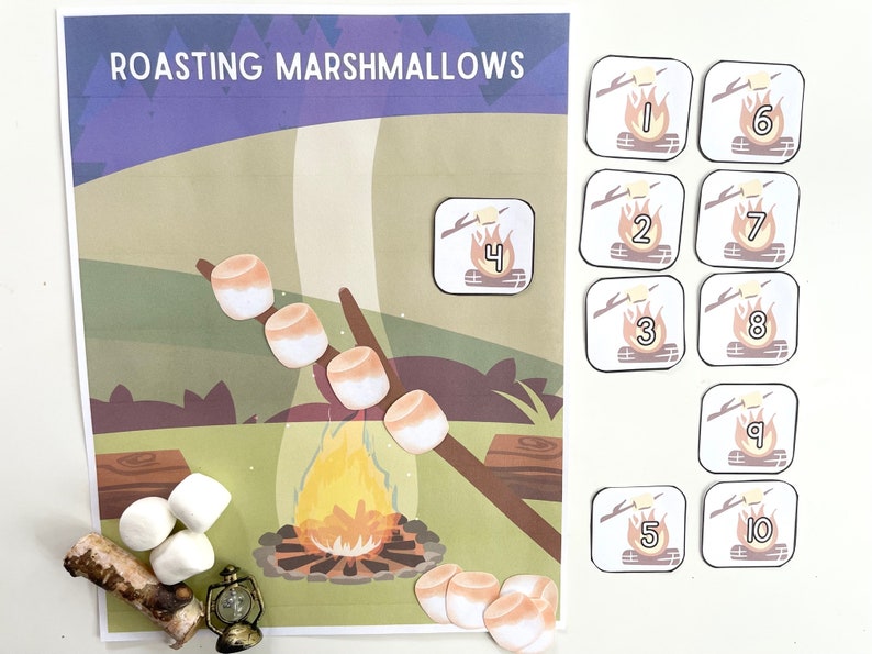 Camping Learning Pack, Summer Printables, Preschool Activities for ...