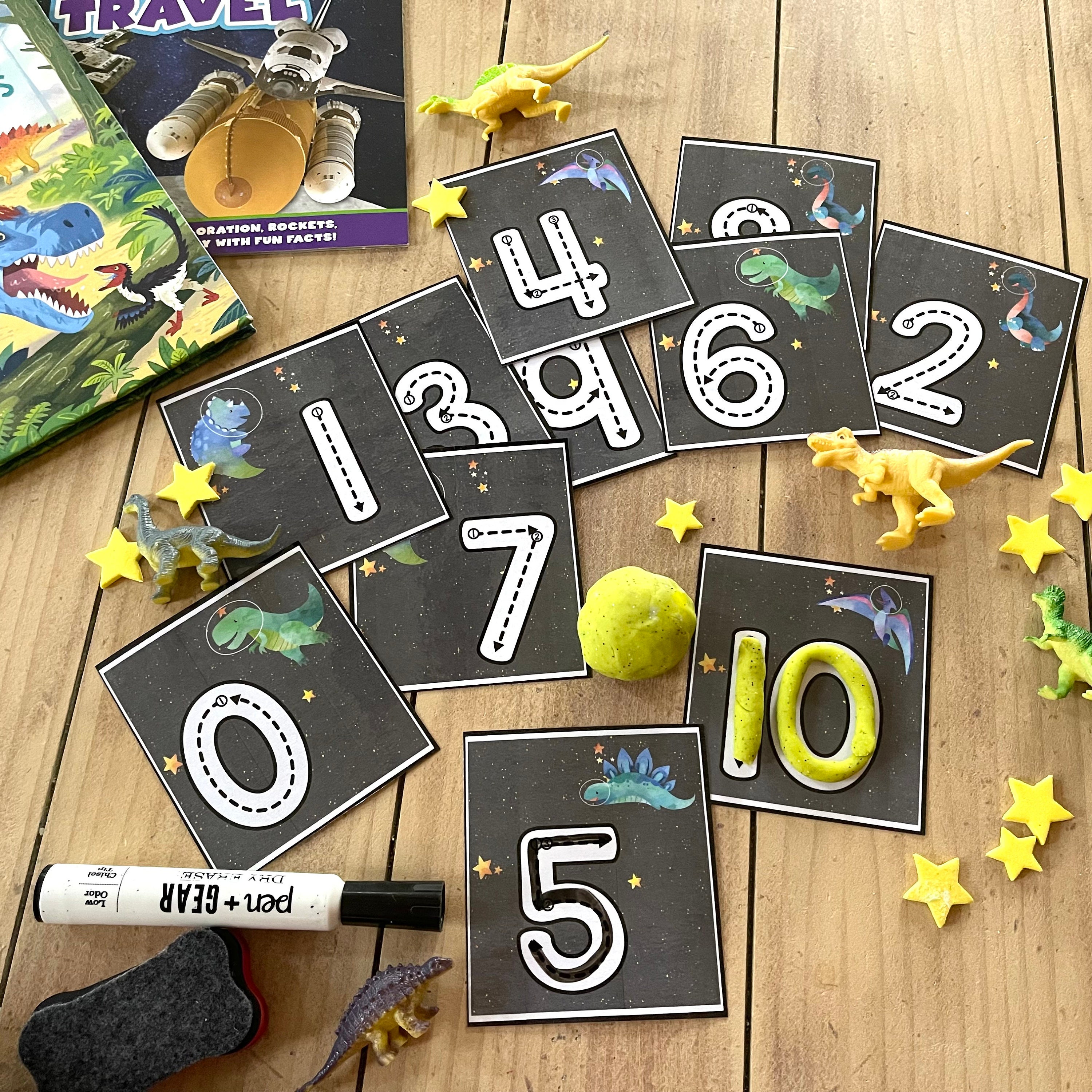 Dinosaurs in Space Printable Activities for Preschool or - Etsy