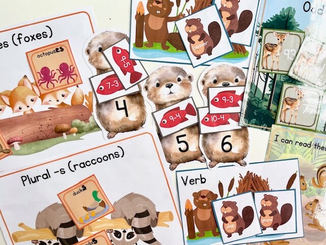 Spring Babies EARLY ELEMENTARY Learning Pack, Spring Homeschool ...