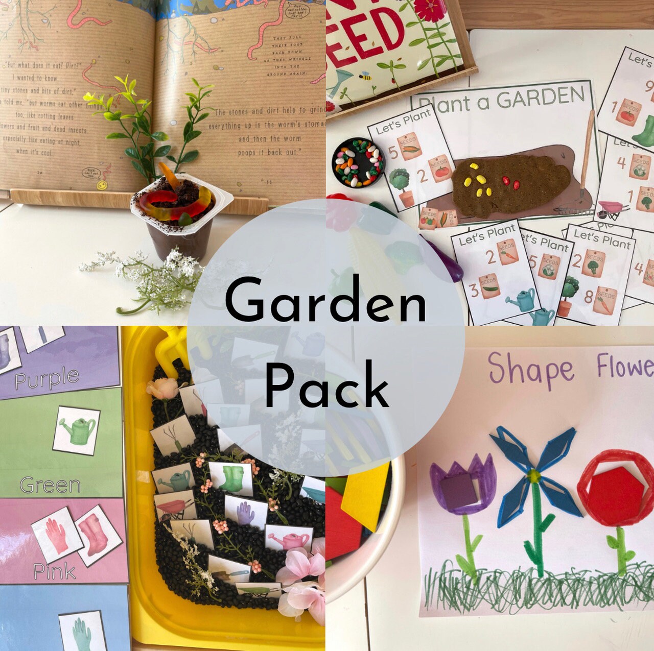 Garden Preschool Activities, Spring Printables, Homeschool Printables ...