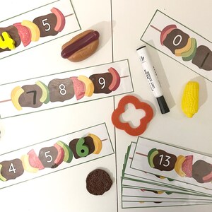 Barbecue Bundle, Summer Preschool Printables, Summer Montessori ...