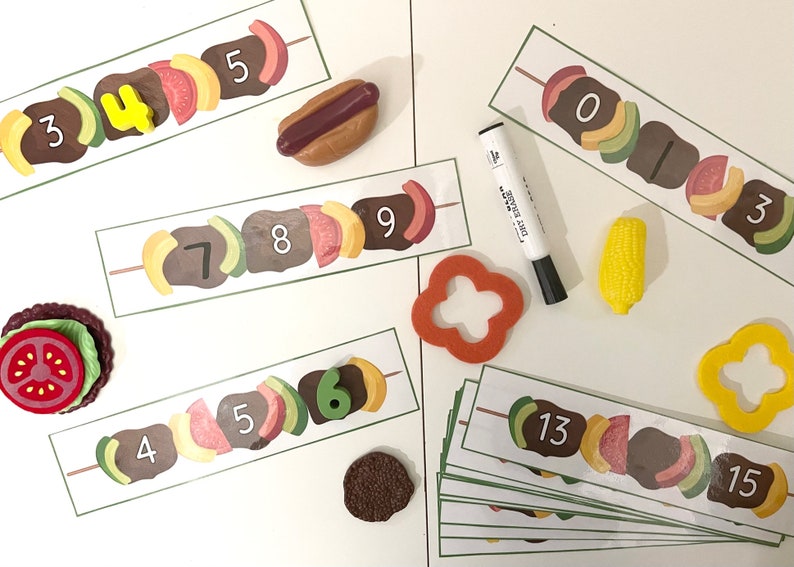 Barbecue Bundle Summer Preschool Printables Summer - Etsy