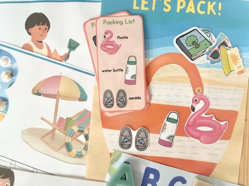 At the Beach Learning Pack, Preschool Activities, Beach Unit ...