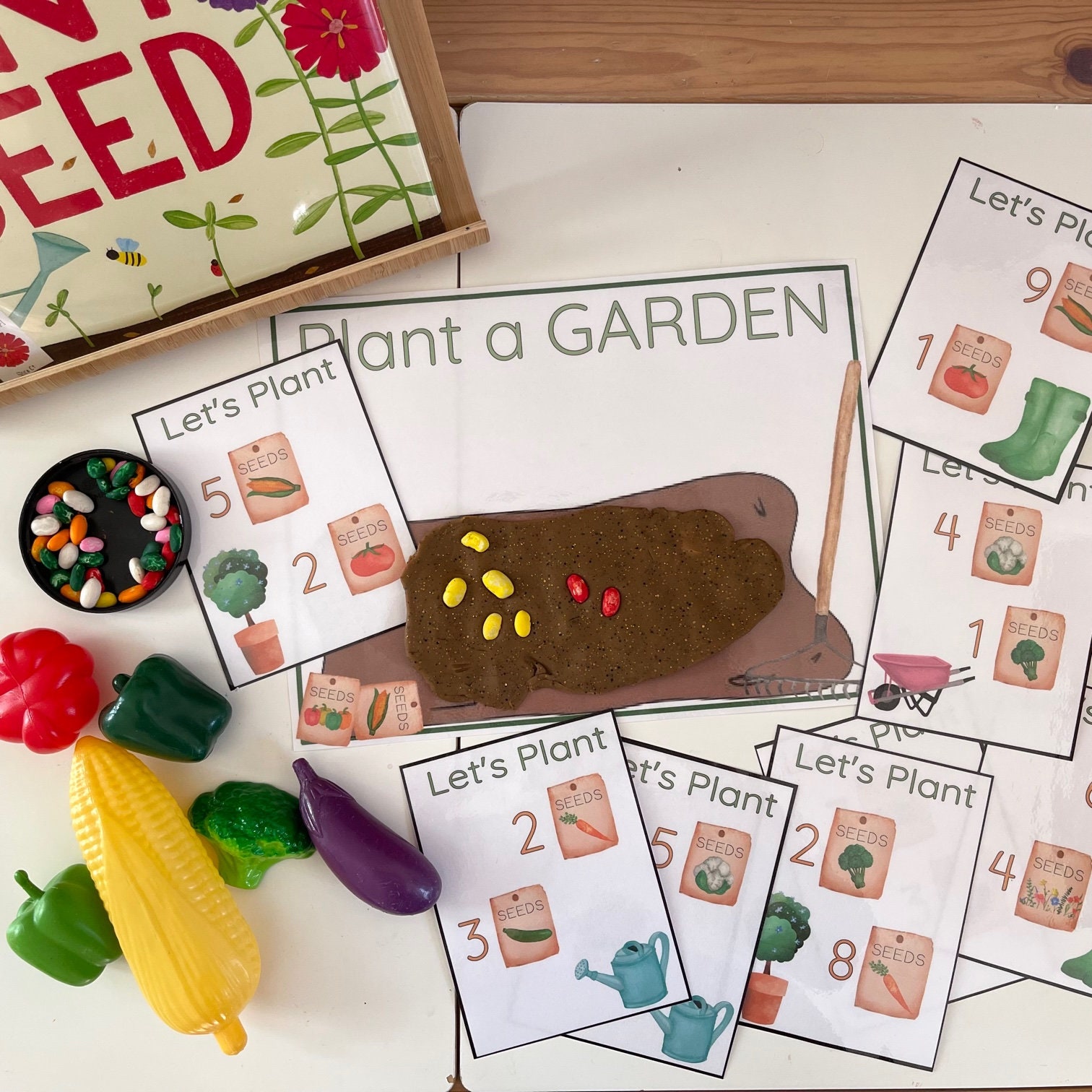 Garden Preschool Activities, Spring Printables, Homeschool Printables ...