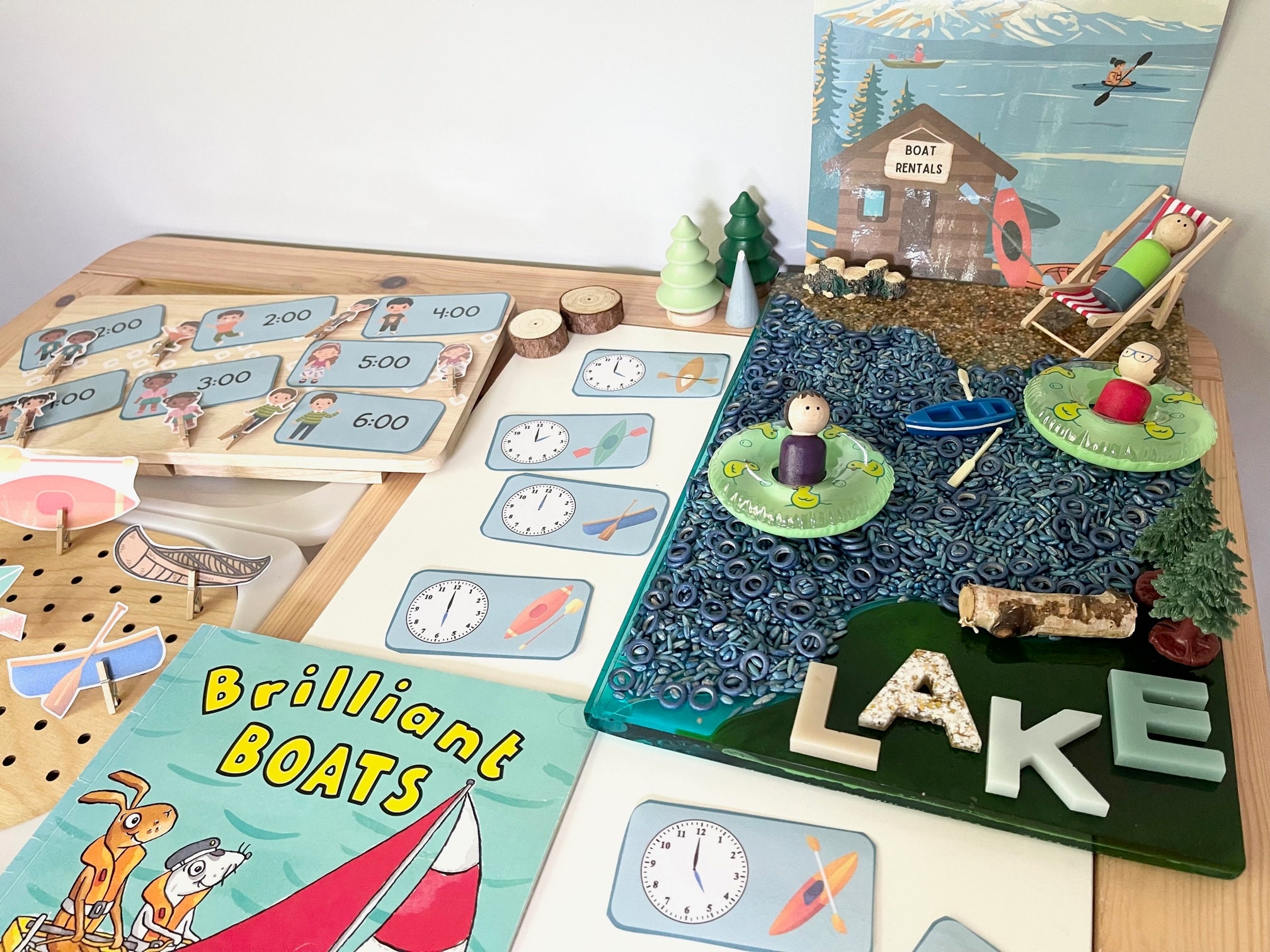 Lake Learning Pack Preschool Activities Pond Unit - Etsy