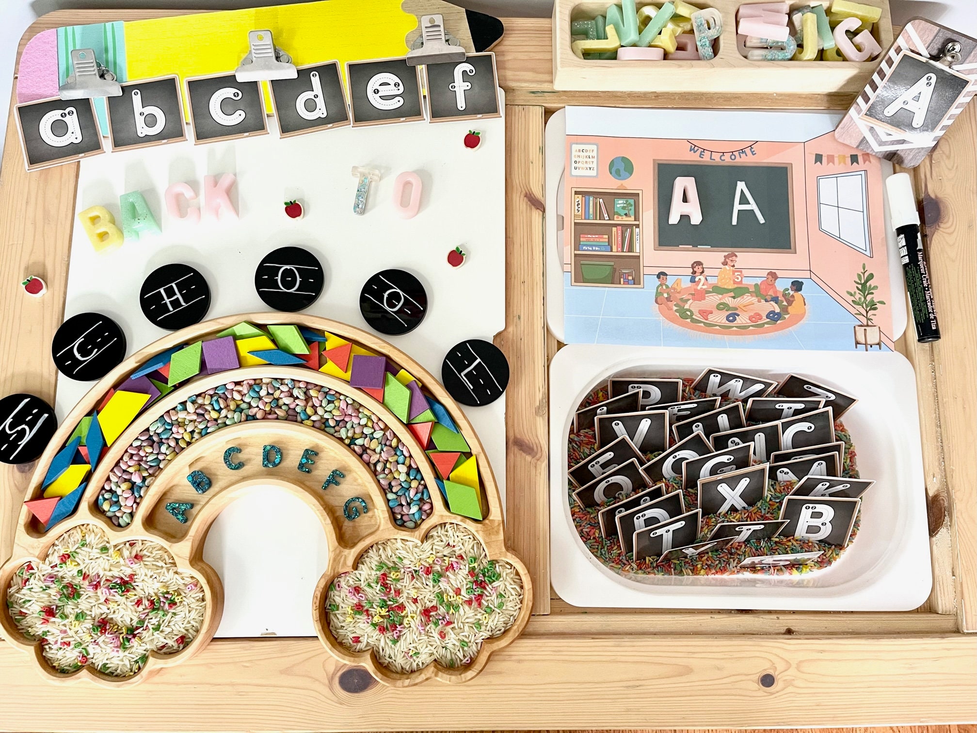 Back to School Learning Pack, Homeschool Printables, Sensory Play ...