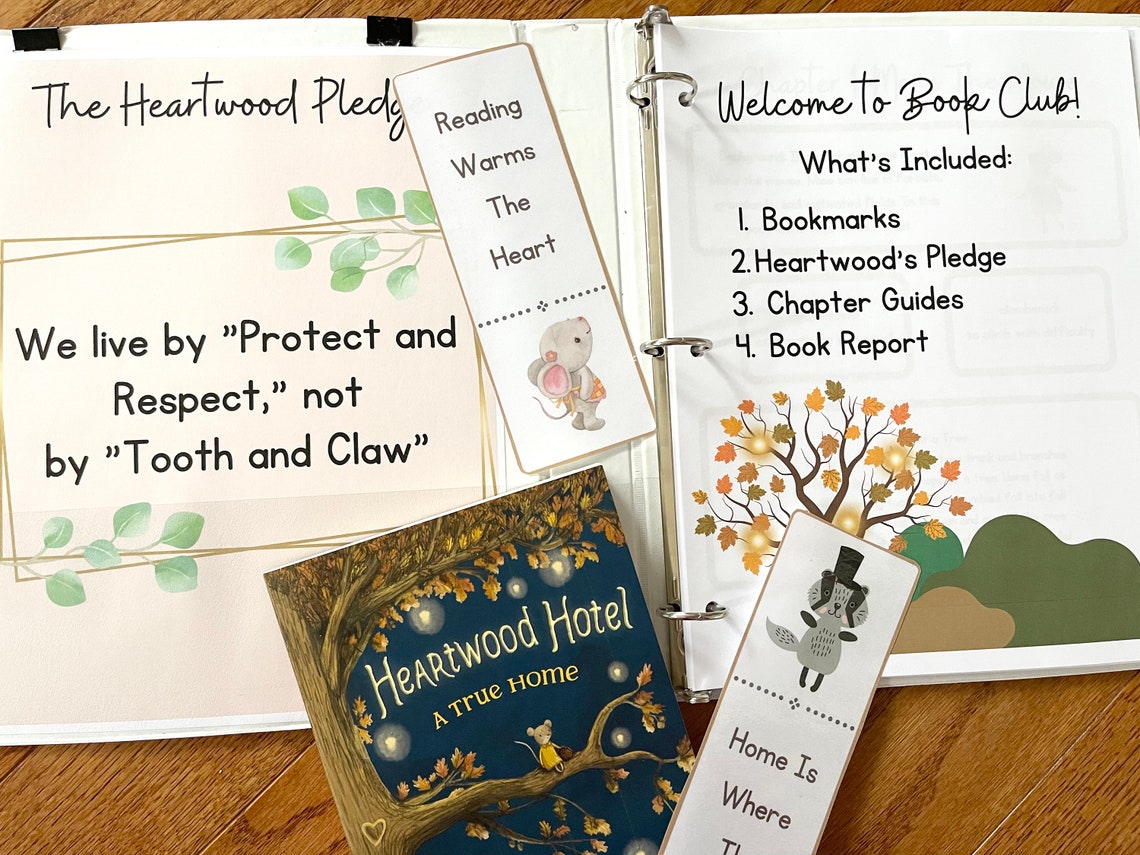 Heartwood Hotel Book Study. Literature Study, Homeschool Book Study ...