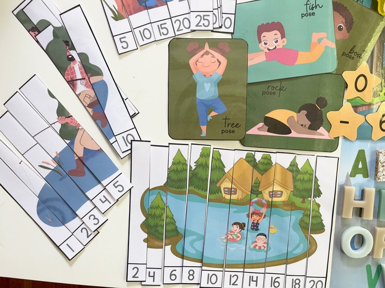 Lake Learning Pack Preschool Activities Pond Unit - Etsy