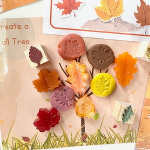 Leaves and Trees Learning Pack, Homeschool Printables, Sensory Play ...