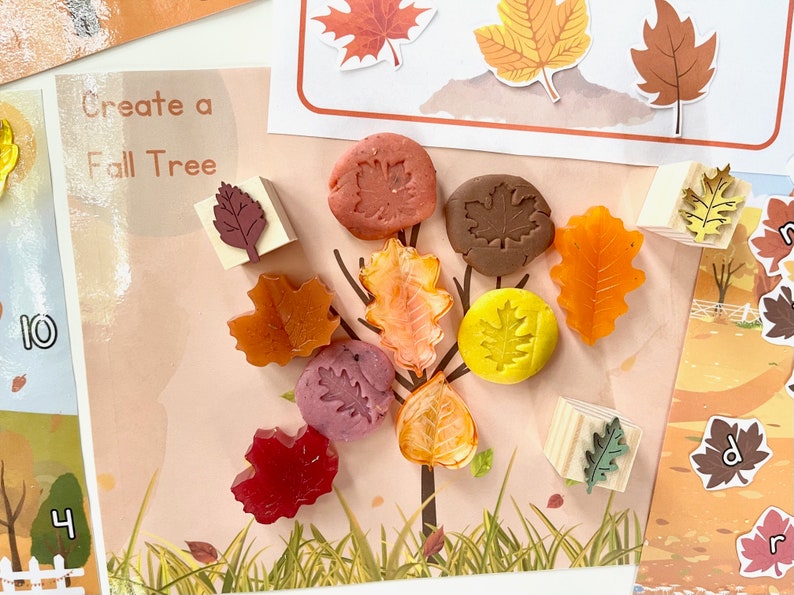 Leaves and Trees Learning Pack, Homeschool Printables, Sensory Play ...