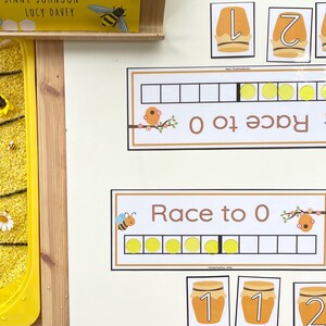 Bee Printables for Prek and Elementary, Bee Bundle, Phonics and Math ...
