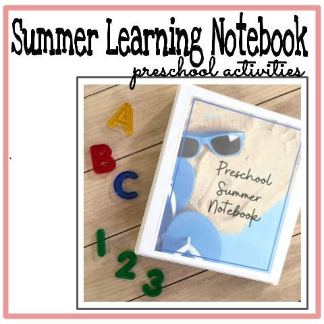 Preschool Summer Notebook, Preschool Activities, Summer Printables ...