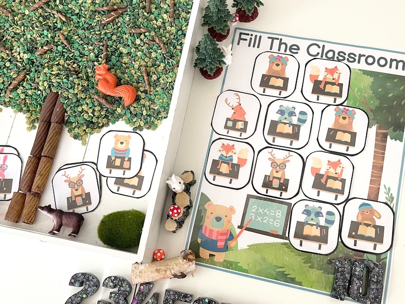 Animals Preschool Learning Pack, Preschool Theme Pack, Homeschool ...