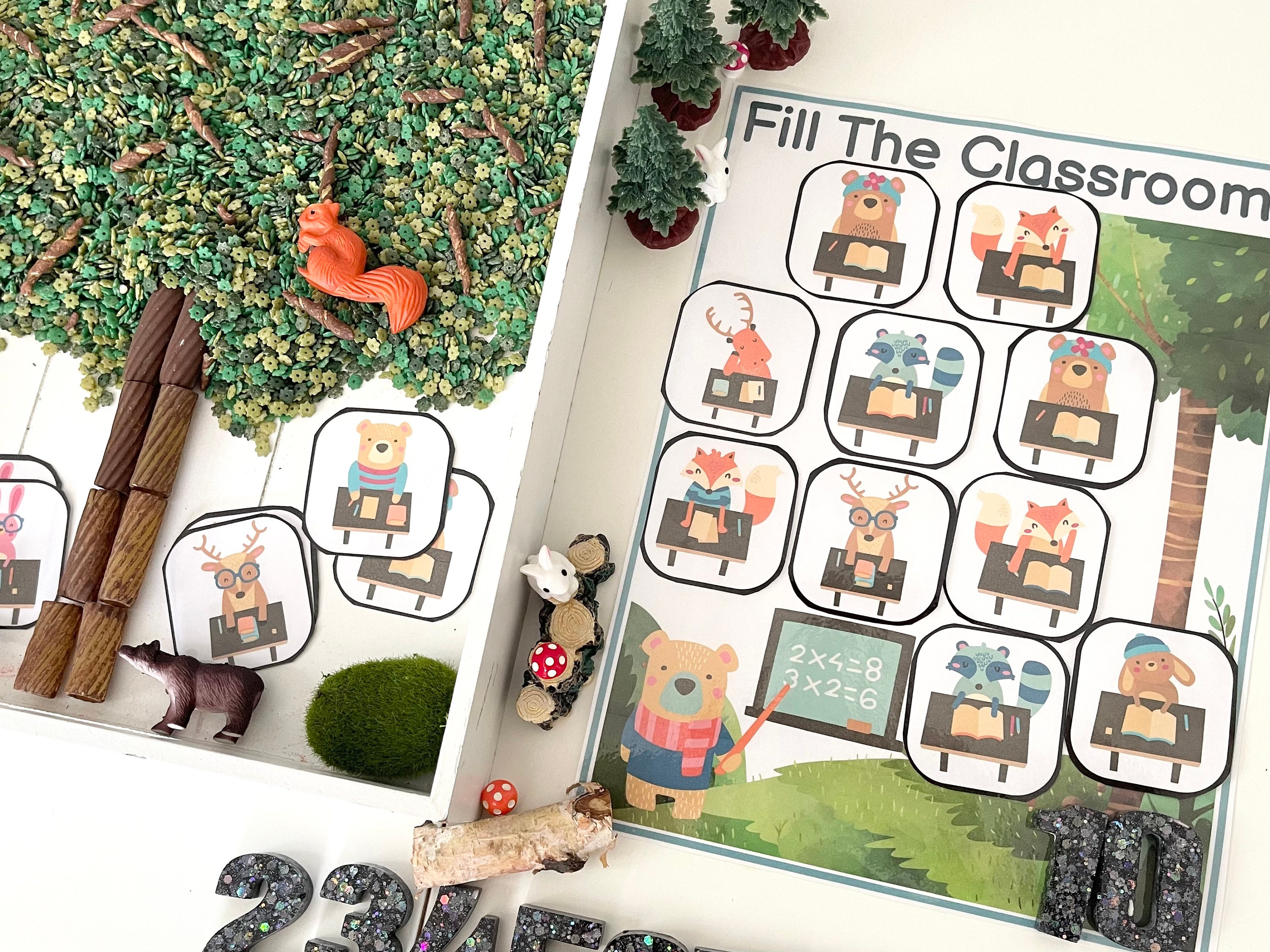 Animals Preschool Learning Pack, Preschool Theme Pack, Homeschool ...