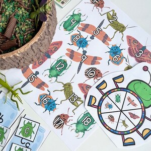 Insect PRESCHOOL Learning Pack, Spring Preschool Activities, Homeschool ...
