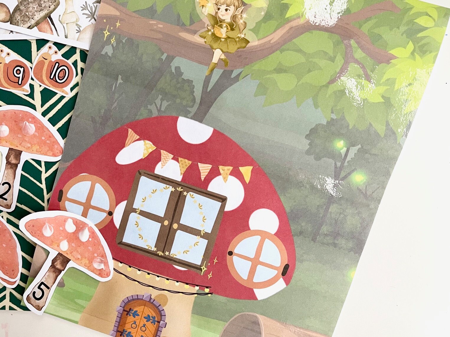 Mushrooms Learning Pack, Homeschool Printables, Sensory Play, Fall ...