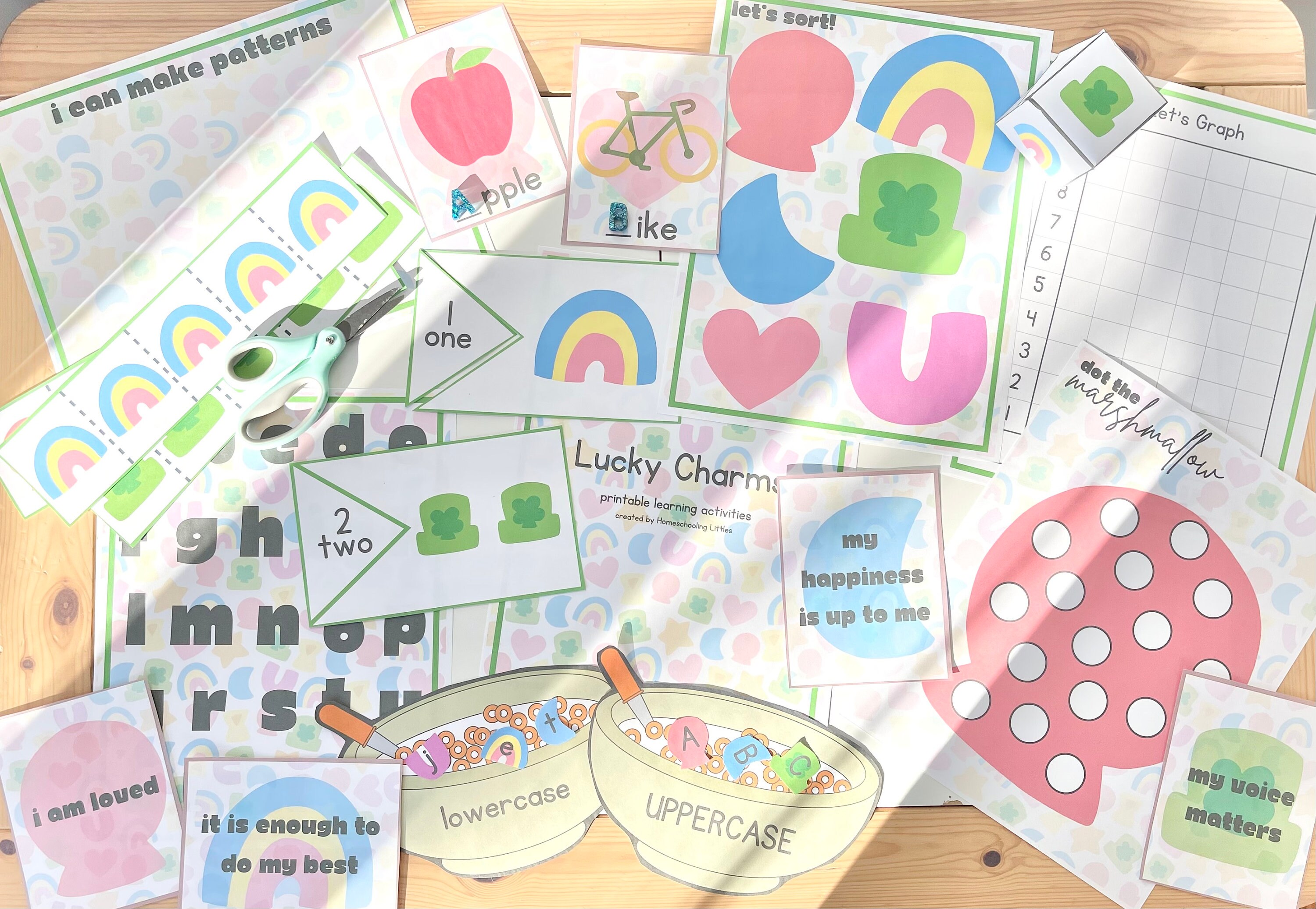 Lucky Charm Learning Pack, Preschool Activities, St Patrick's Day ...