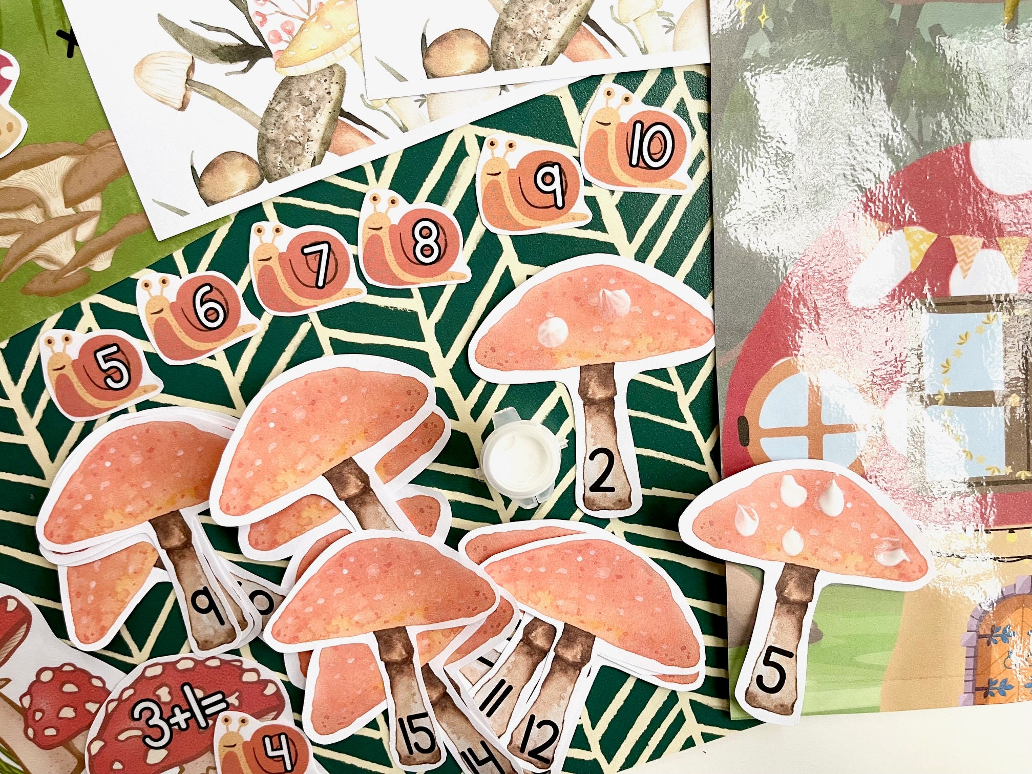 Mushrooms Learning Pack, Homeschool Printables, Sensory Play, Fall ...