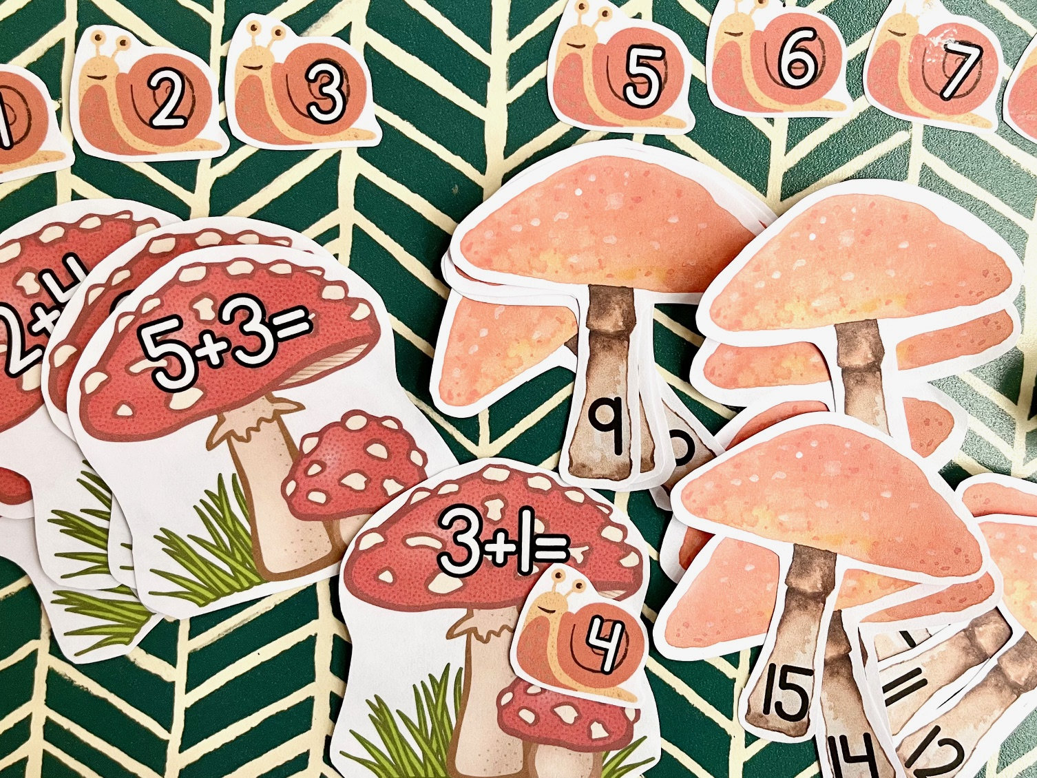 Mushrooms Learning Pack, Homeschool Printables, Sensory Play, Fall ...