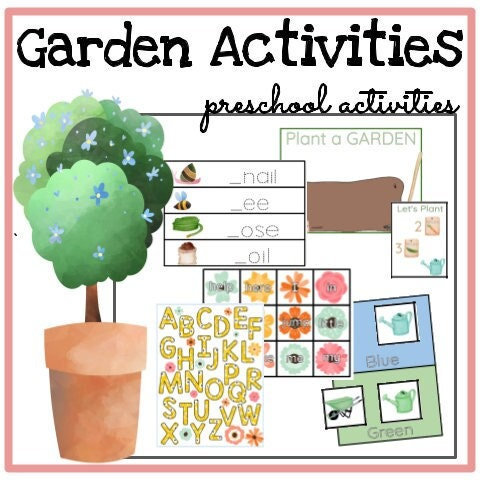 Garden Preschool Activities, Spring Printables, Homeschool Printables ...